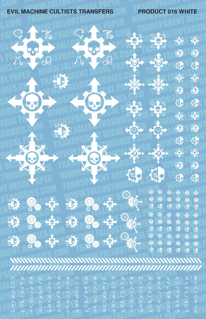 Chaos Reign Bundle - Fallout Hobbies - Stencils & Decals