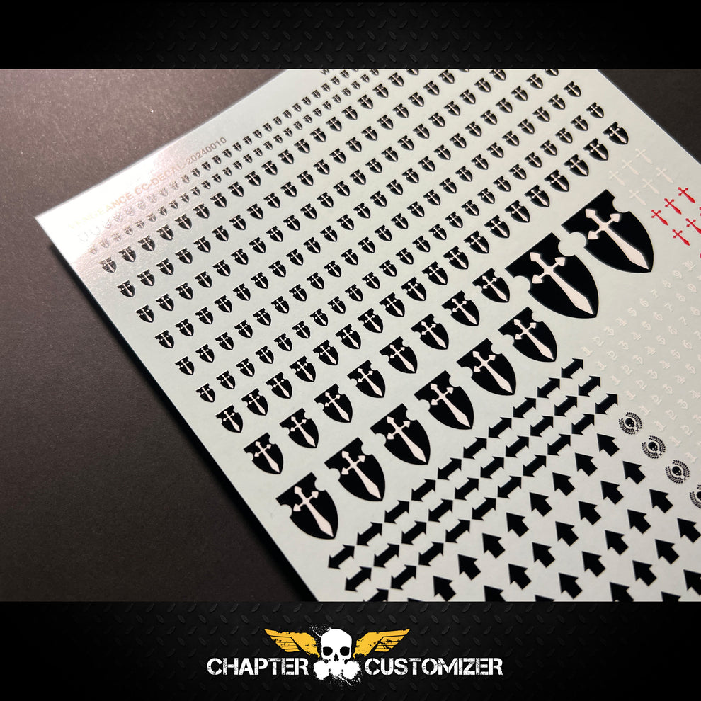 Vengeance Pre-Cut Waterslide Decal – Fallout Hobbies