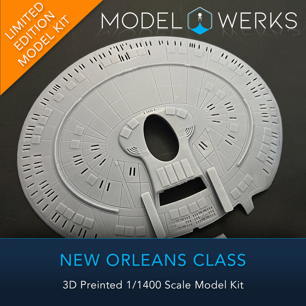 1/1400 New Orleans Class 3D Printed Model Kit – Fallout Hobbies