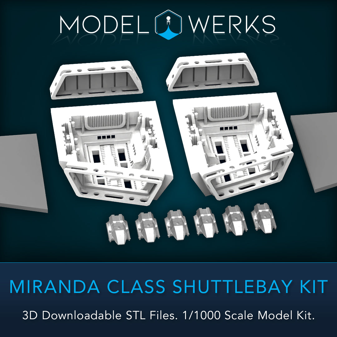 1:1000 Miranda Shuttlebay Conversion Kit STL File Download – Fallout ...