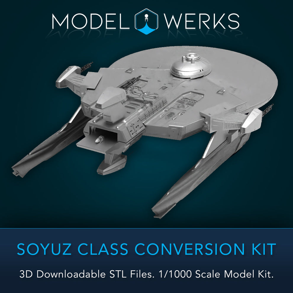 1:1000 Soyuz Class Conversion Kit STL File Download – Fallout Hobbies
