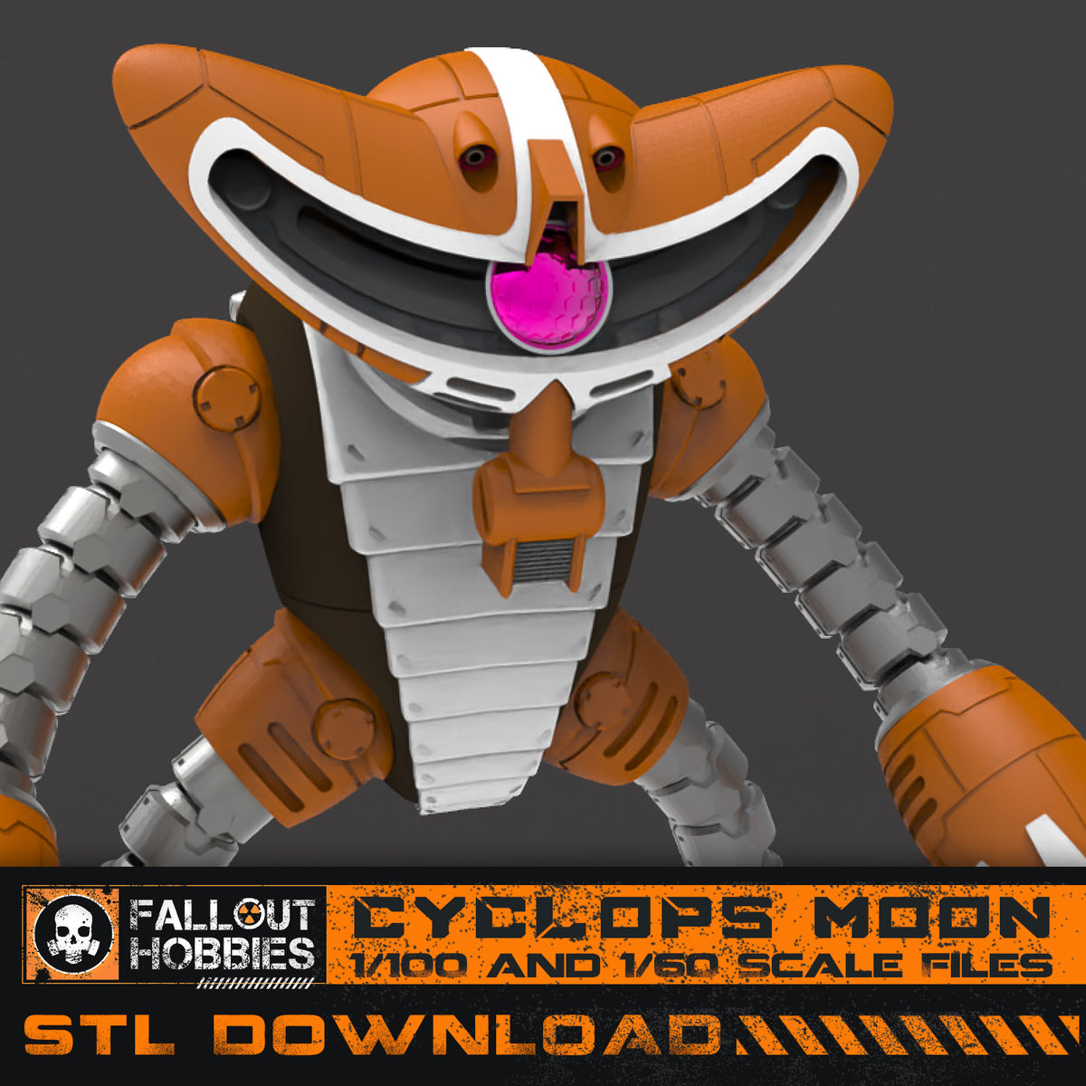 Cyclops Moon Mecha Suit 3D STL File Download – Fallout Hobbies