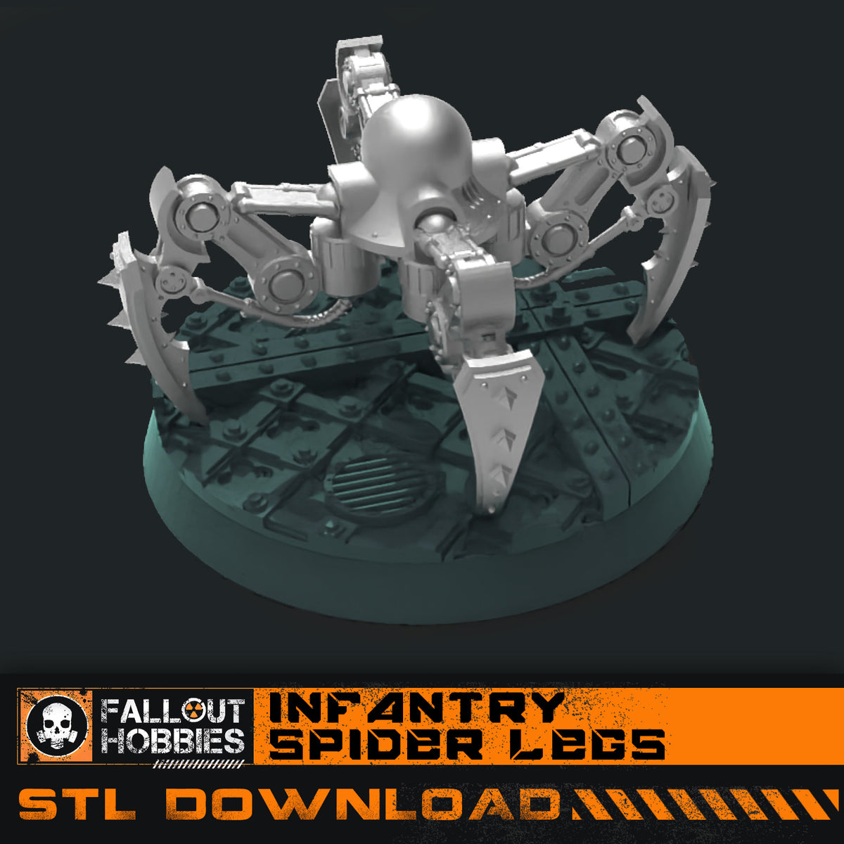 Infantry Spider Legs STL File Download – Fallout Hobbies
